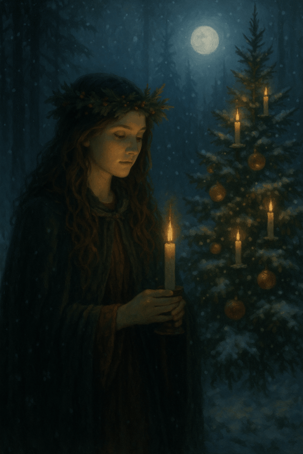 3 in 1 for Yule: yoga, Celtic impulses and Raunachts rituals